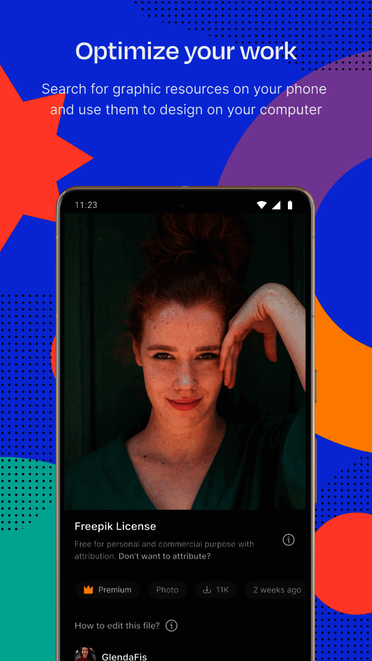 Freepik Mobile app for iOS and Android Devices in 2025
