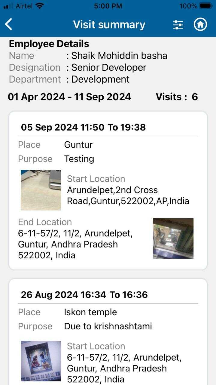 Geo Attendance Tracker Mobile app for iOS and Android Devices in 2026