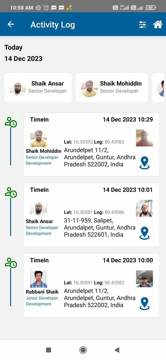 Geo Attendance Tracker Mobile app for iOS and Android Devices in 2026