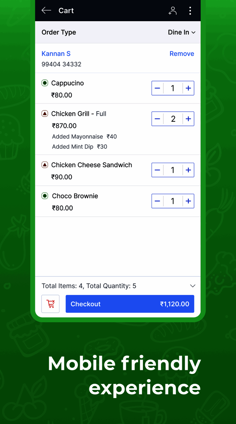 GOFRUGAL Restaurant POS Mobile app for iOS and Android Devices in 2025