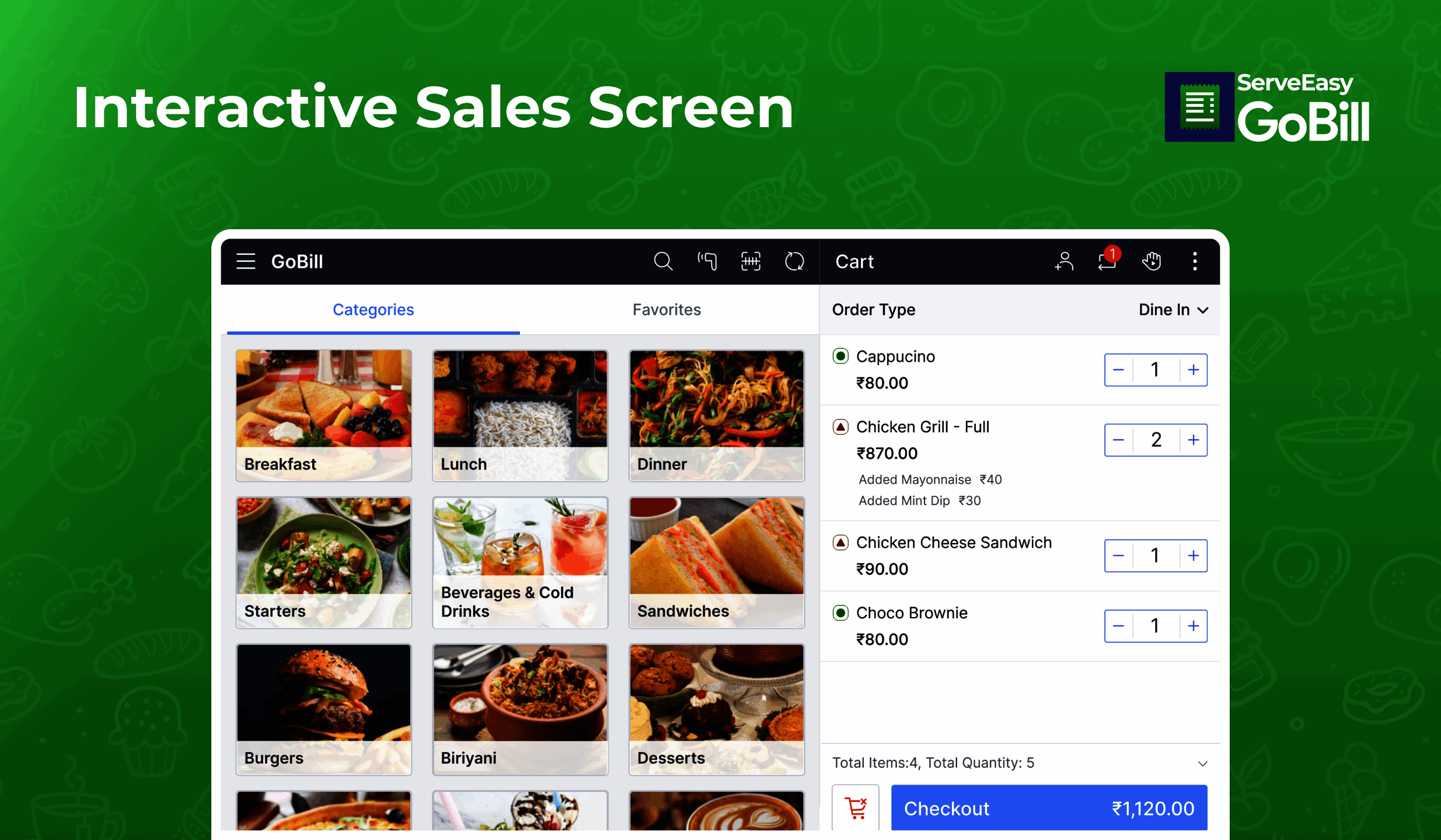GOFRUGAL Restaurant POS Mobile app for iOS and Android Devices in 2025