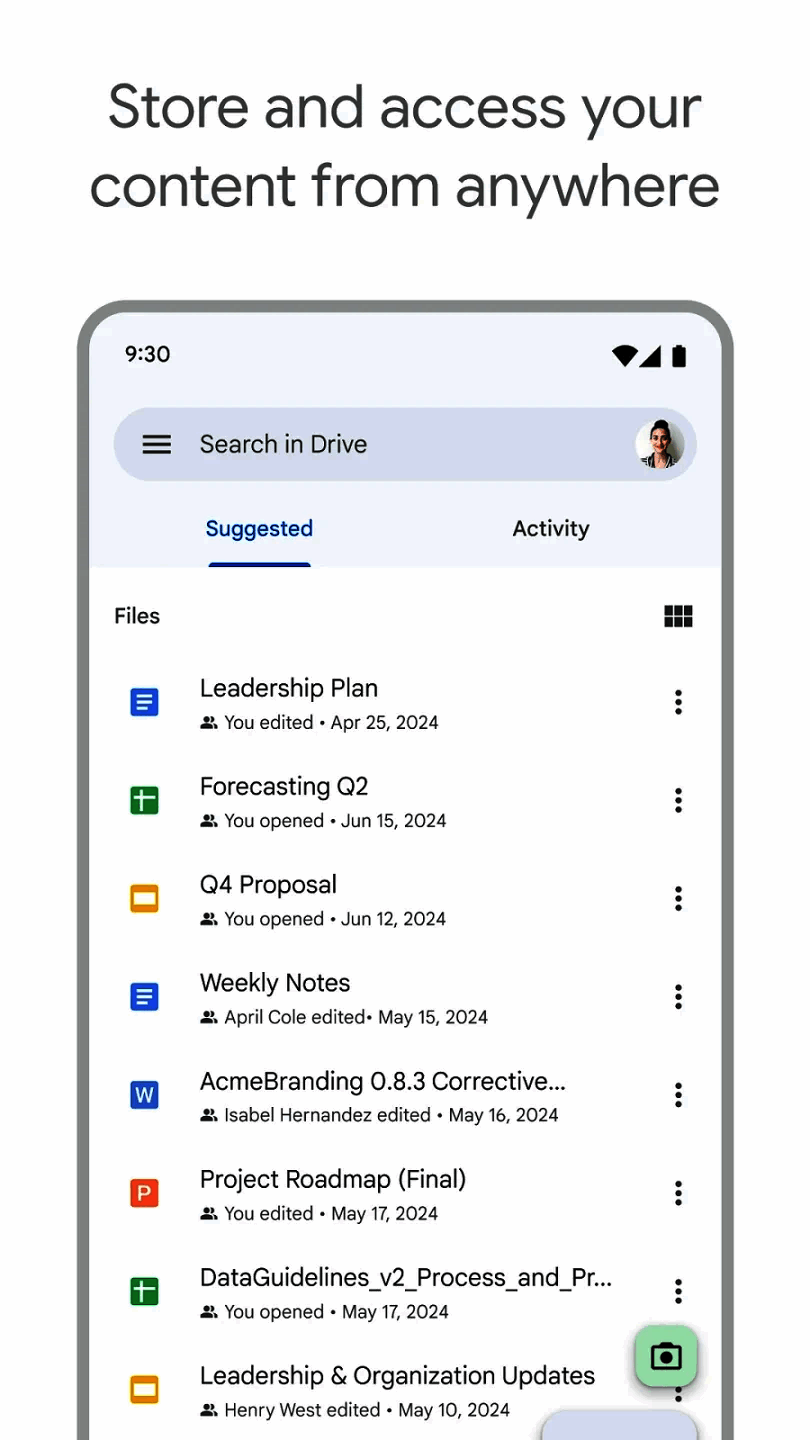 Google Drive Mobile app for iOS and Android Devices in 2025