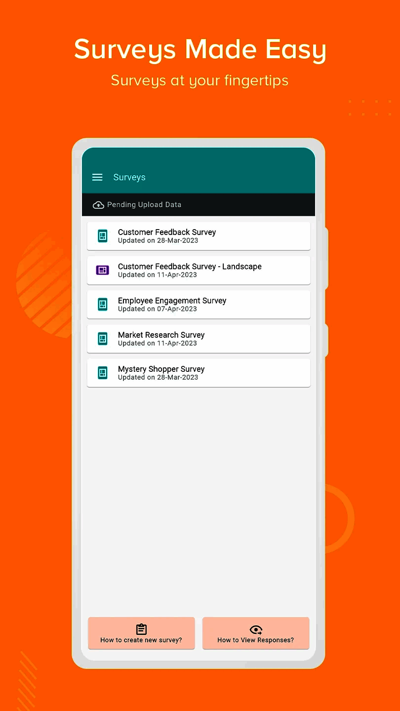 GoSurvey Mobile app for iOS and Android Devices in 2025