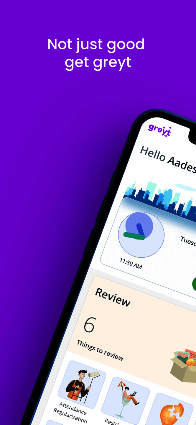 greytHR Mobile app for iOS and Android Devices in 2025