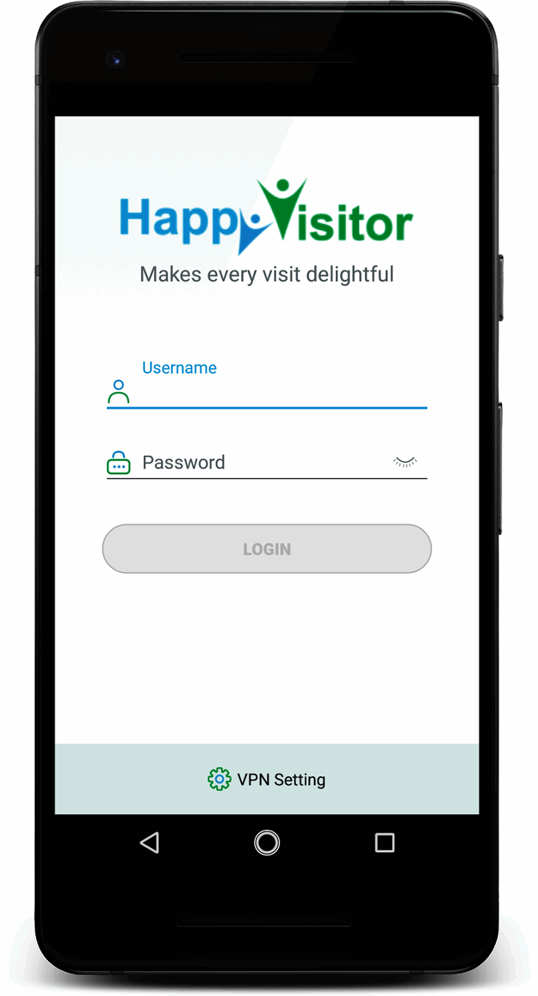 Happy Visitor Mobile app for iOS and Android Devices in 2025