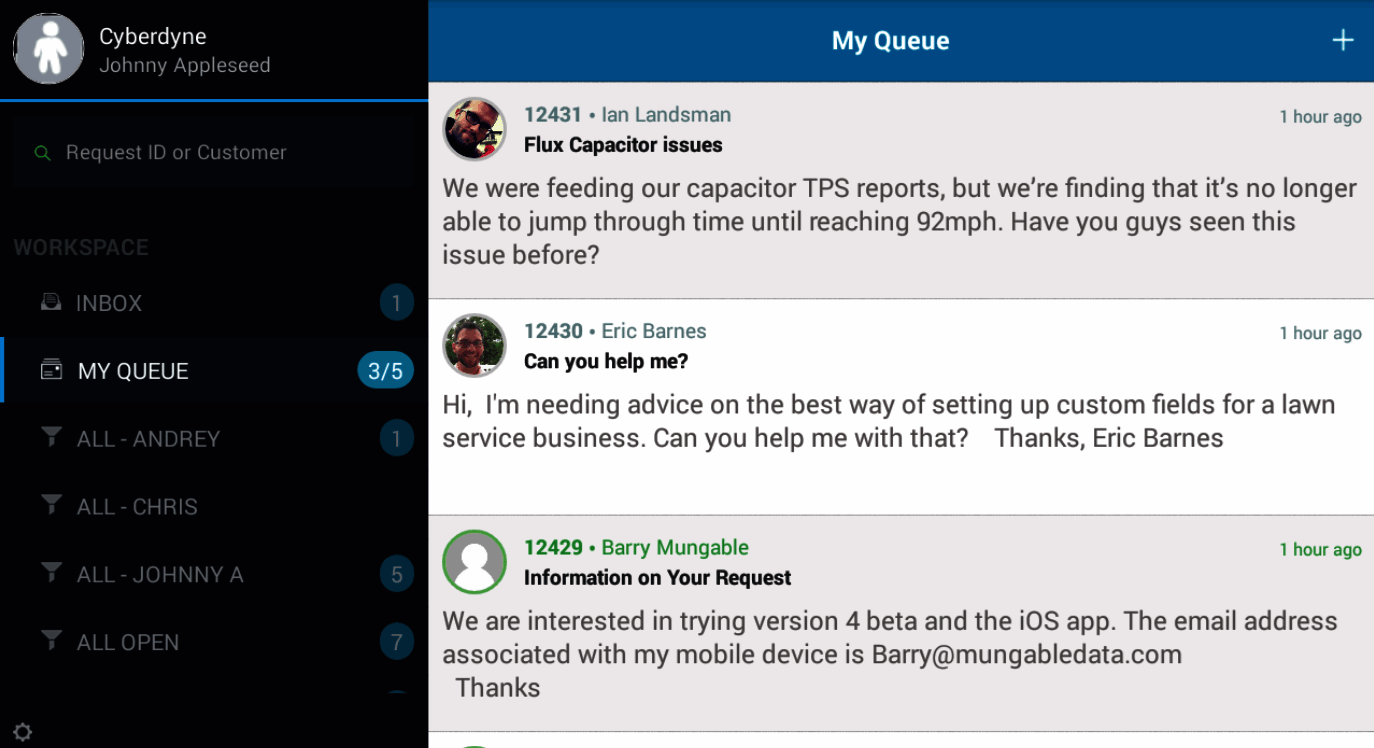 HelpSpot Help Desk Mobile app for iOS and Android Devices in 2024