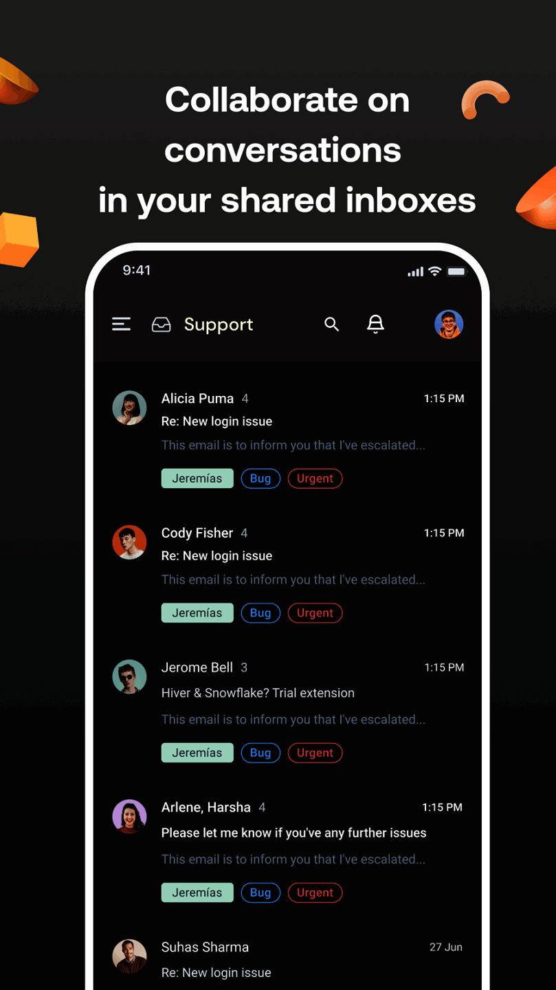 Hiver Mobile app for iOS and Android Devices in 2025