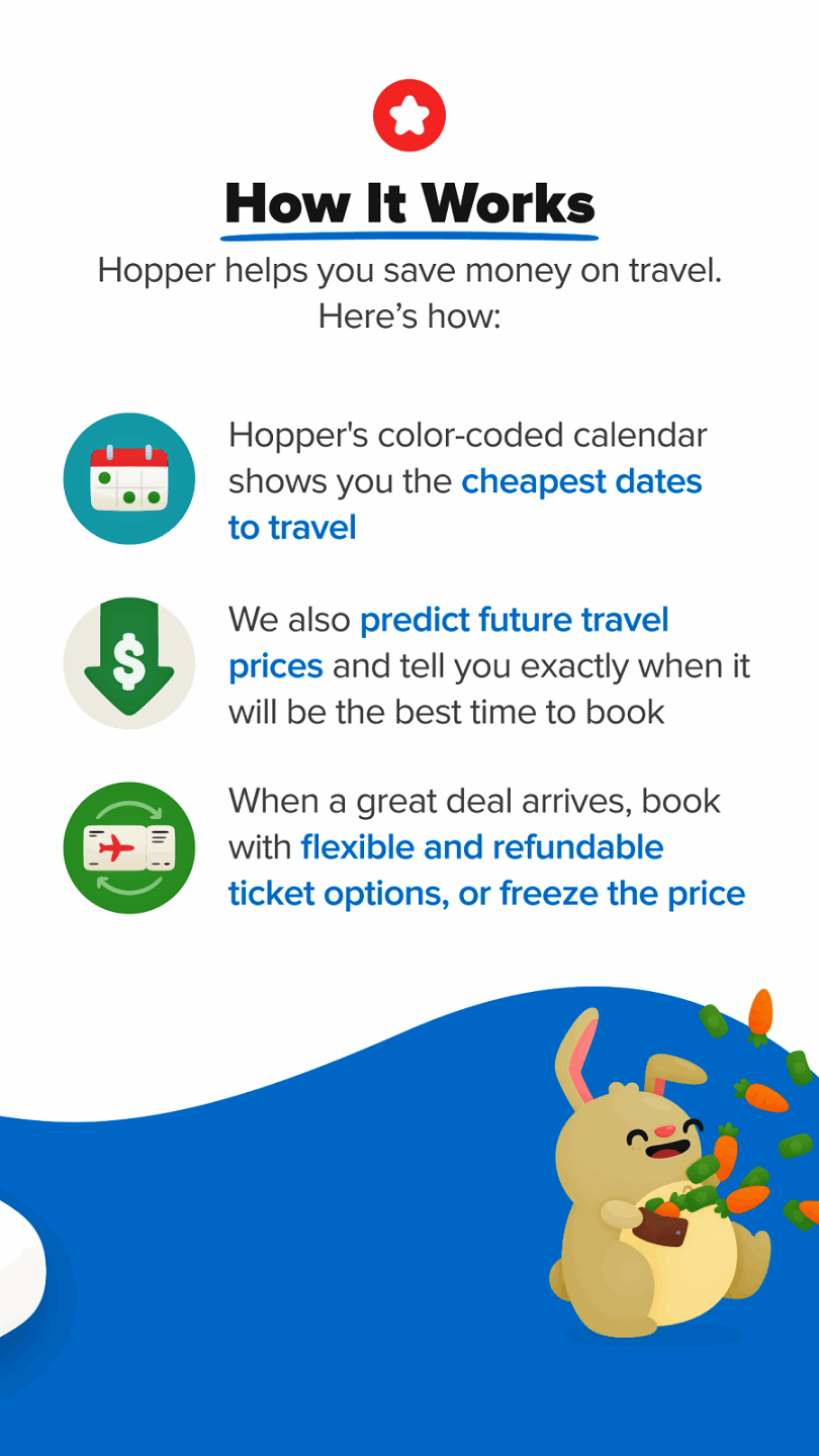 Hopper Mobile app for iOS and Android Devices in 2025