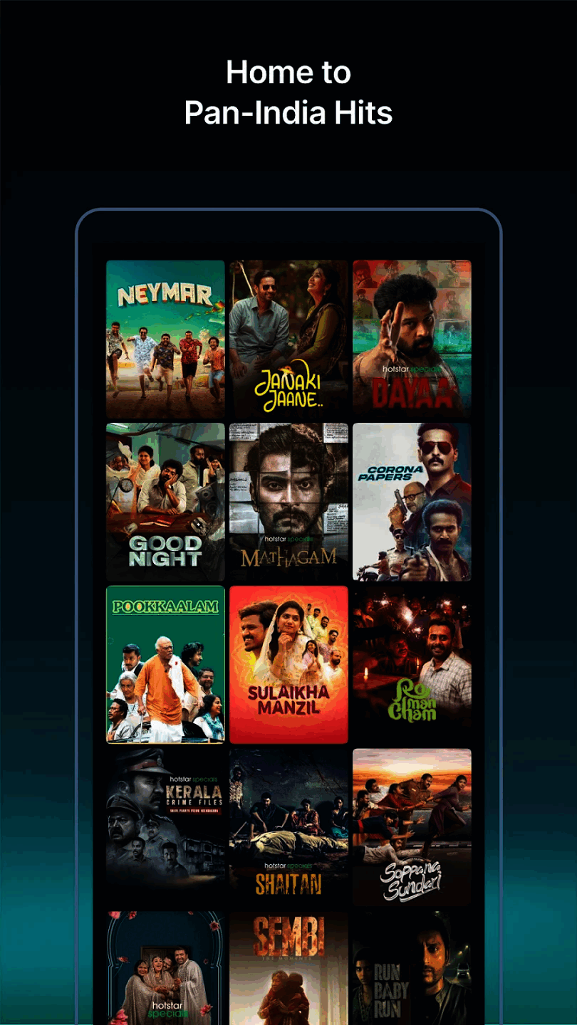 Hotstar Mobile app for iOS and Android Devices in 2025