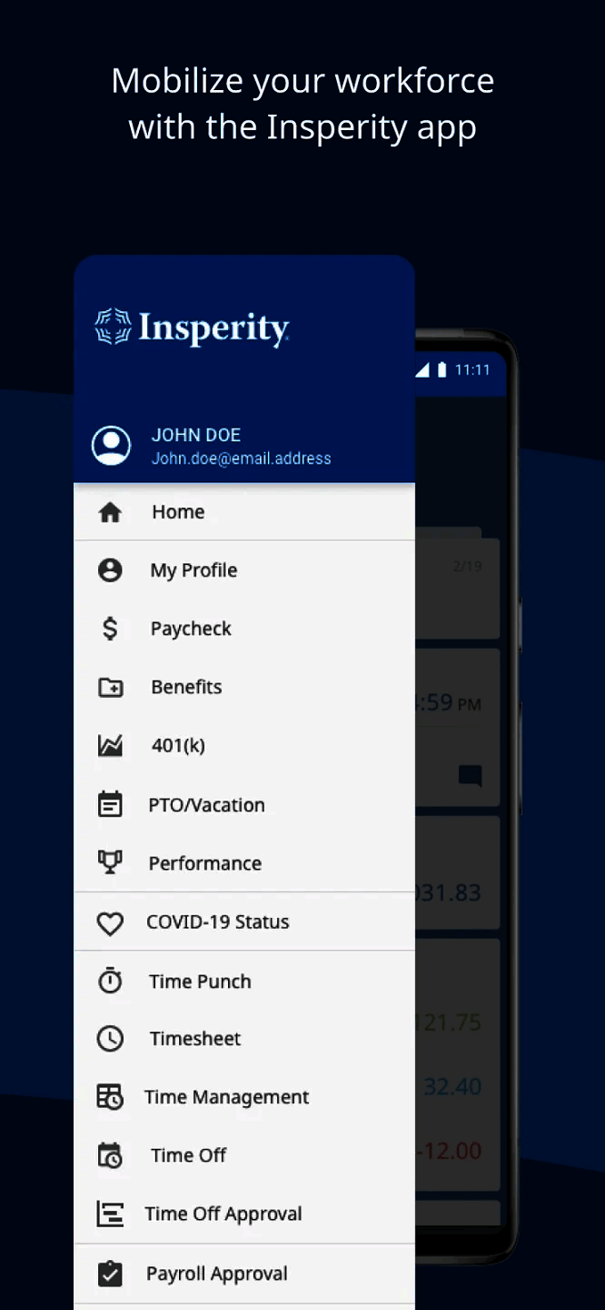 Insperity Mobile app for iOS and Android Devices in 2025