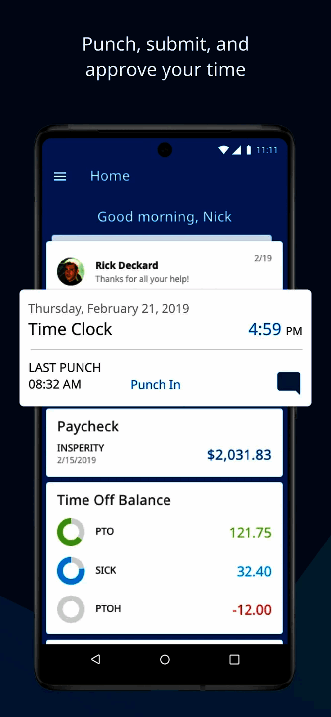 Insperity Mobile app for iOS and Android Devices in 2025