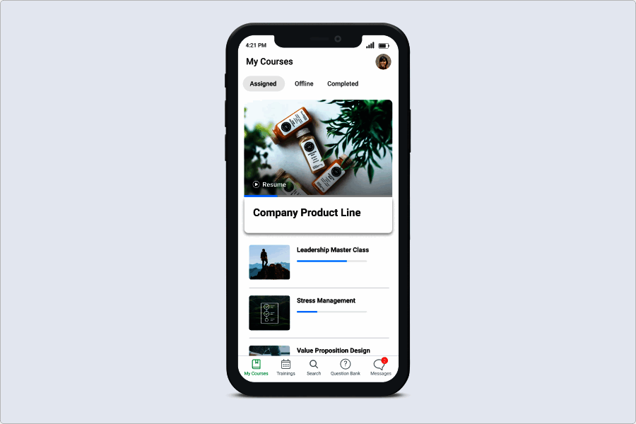 iSpring Learn Mobile app for iOS and Android Devices in 2025