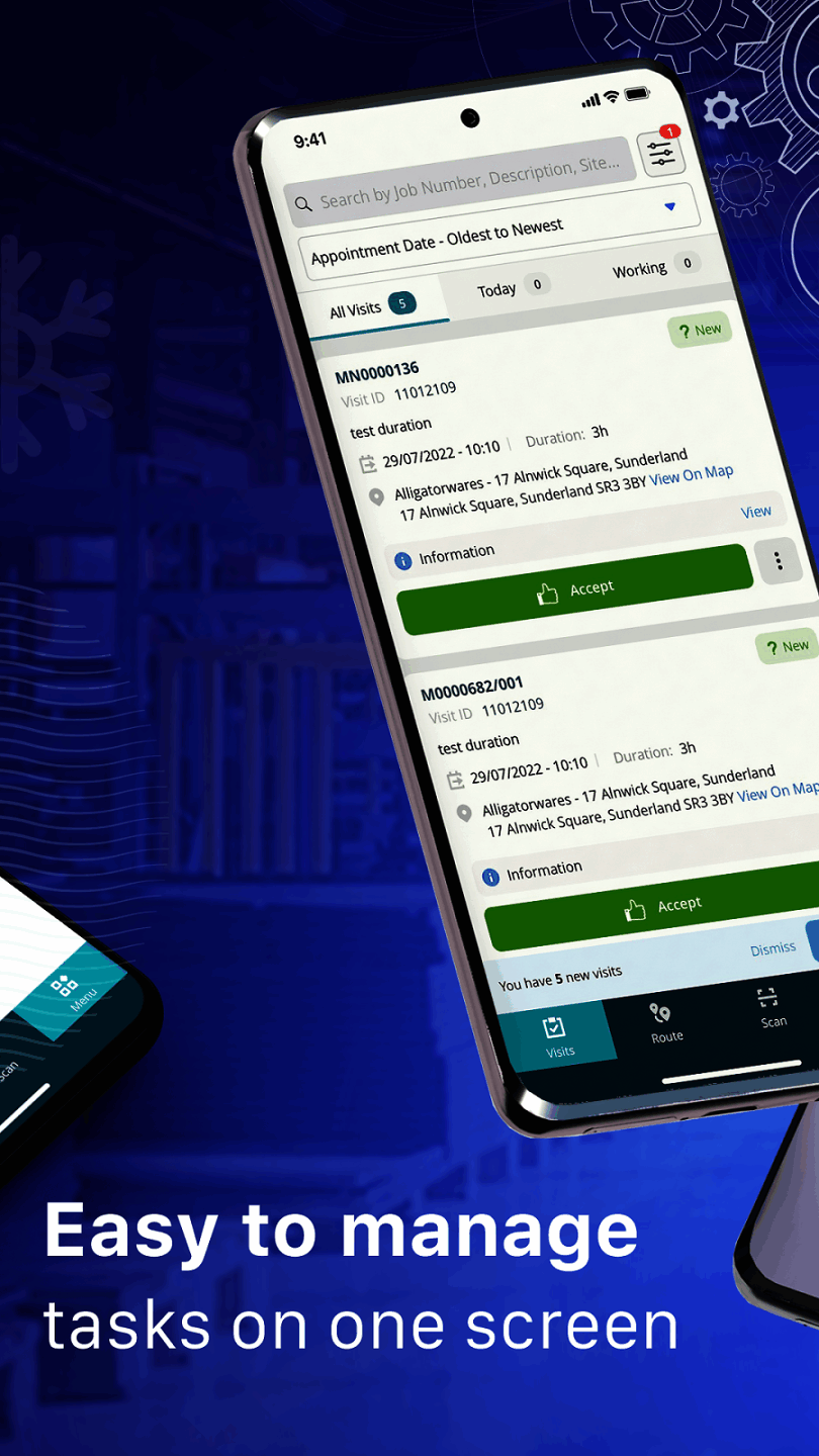 JobLogic Mobile app for iOS and Android Devices in 2025