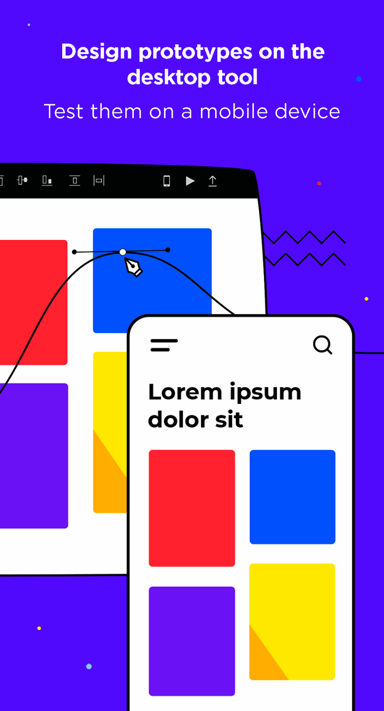 Justinmind Mobile app for iOS and Android Devices in 2025
