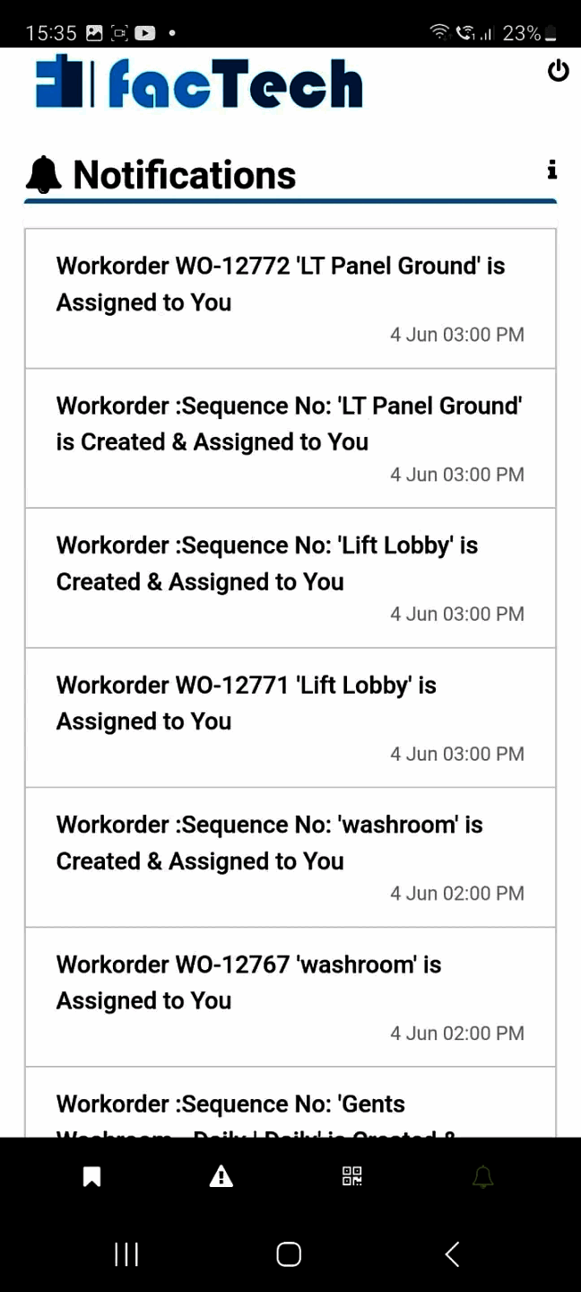 Kaizen CAFM Mobile app for iOS and Android Devices in 2025