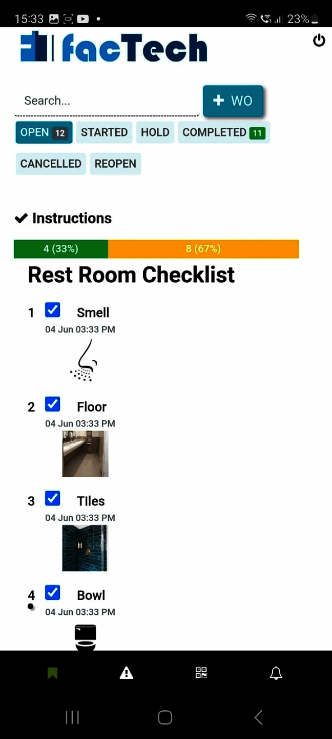 Kaizen CAFM Mobile app for iOS and Android Devices in 2025