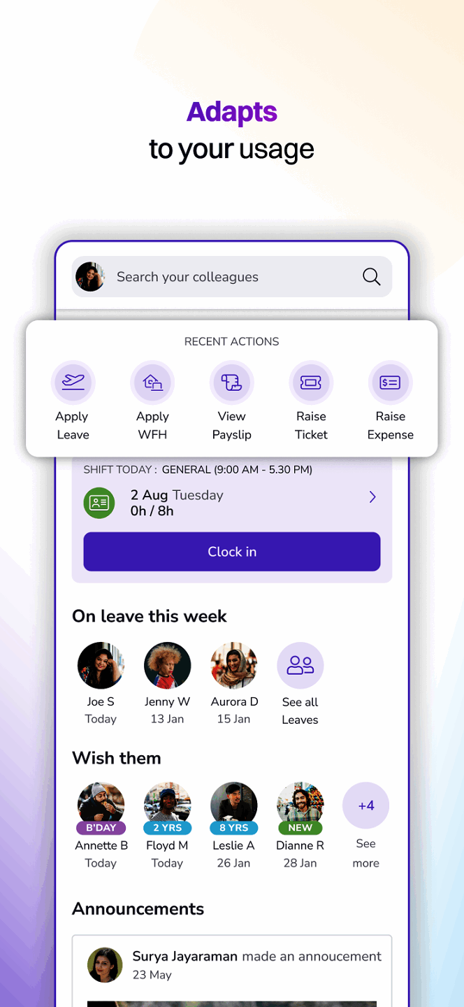 Keka HR Mobile app for iOS and Android Devices in 2025