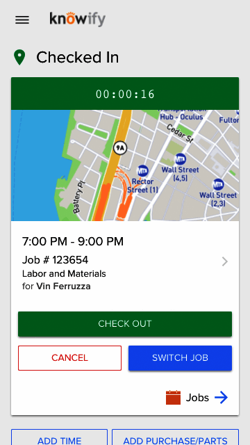 Knowify Mobile app for iOS and Android Devices in 2025