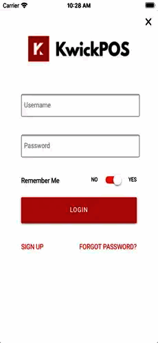 KwickPOS Mobile app for iOS and Android Devices in 2025