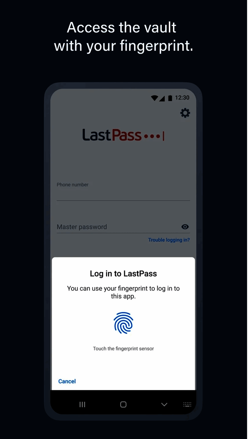 LastPass Mobile app for iOS and Android Devices in 2024