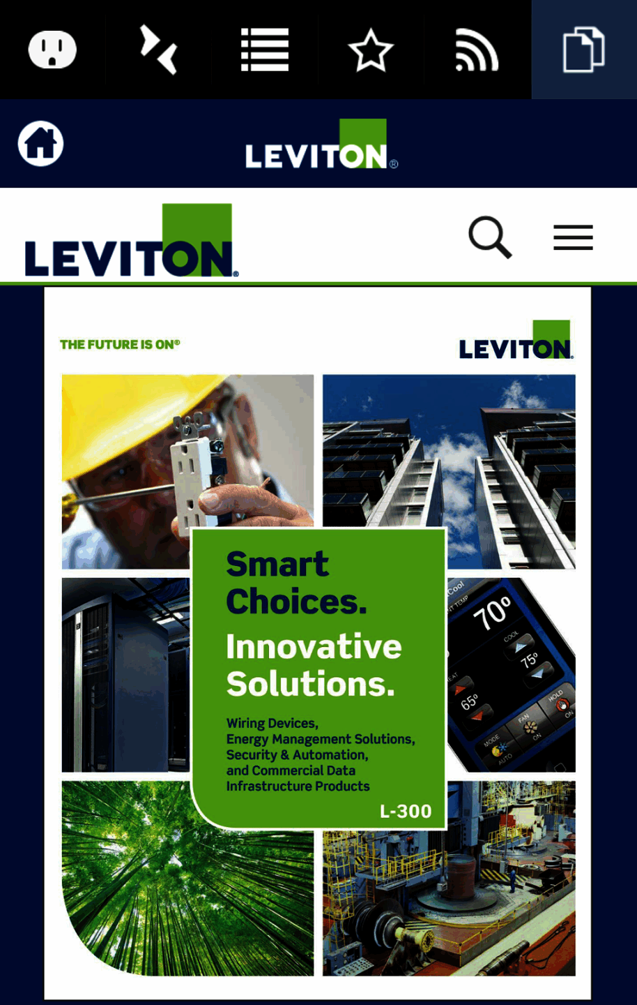 Leviton Mobile app for iOS and Android Devices in 2025
