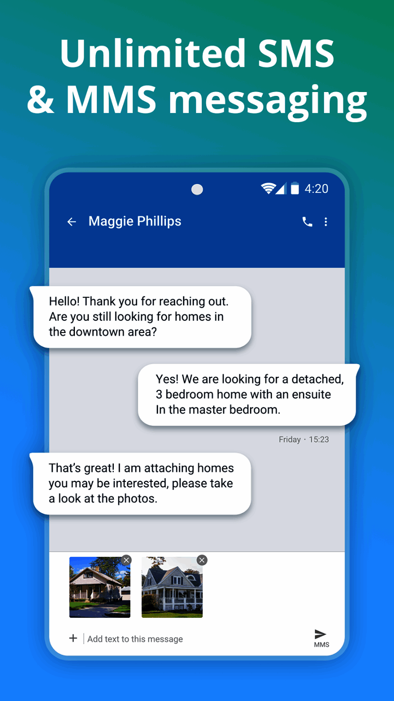 Line2 Mobile app for iOS and Android Devices in 2025