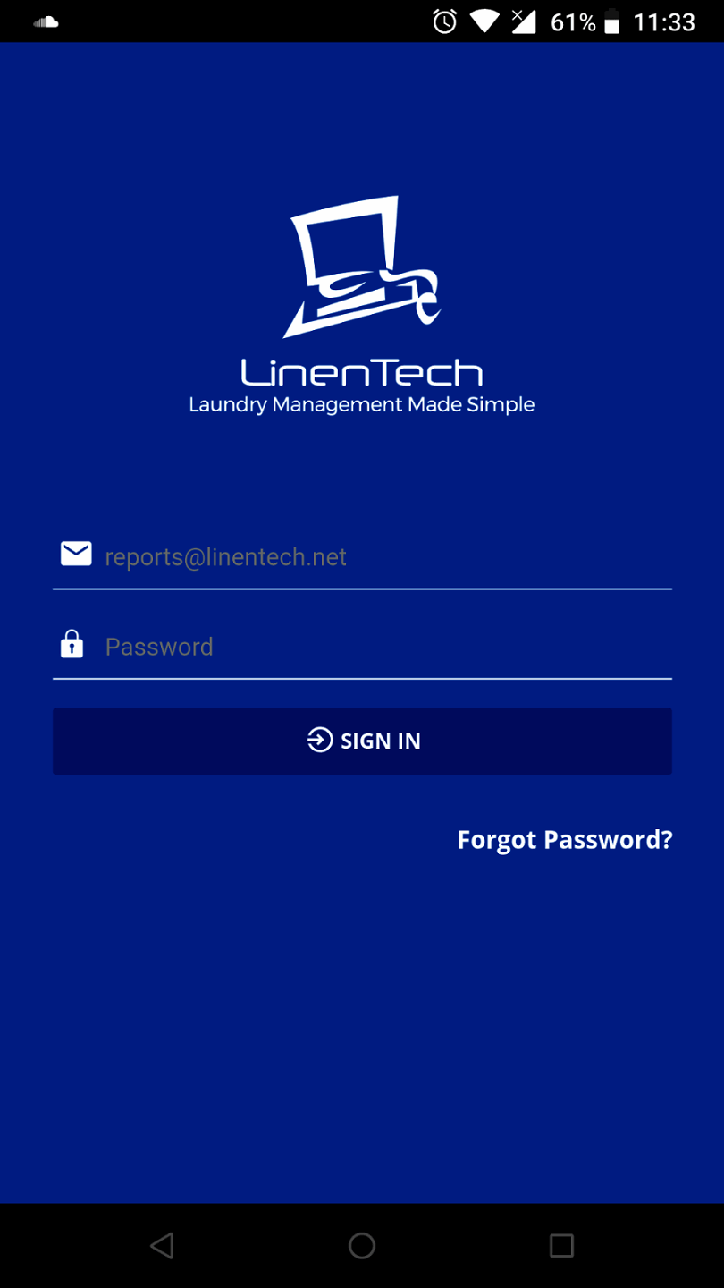 Linen Tech Mobile app for iOS and Android Devices in 2025