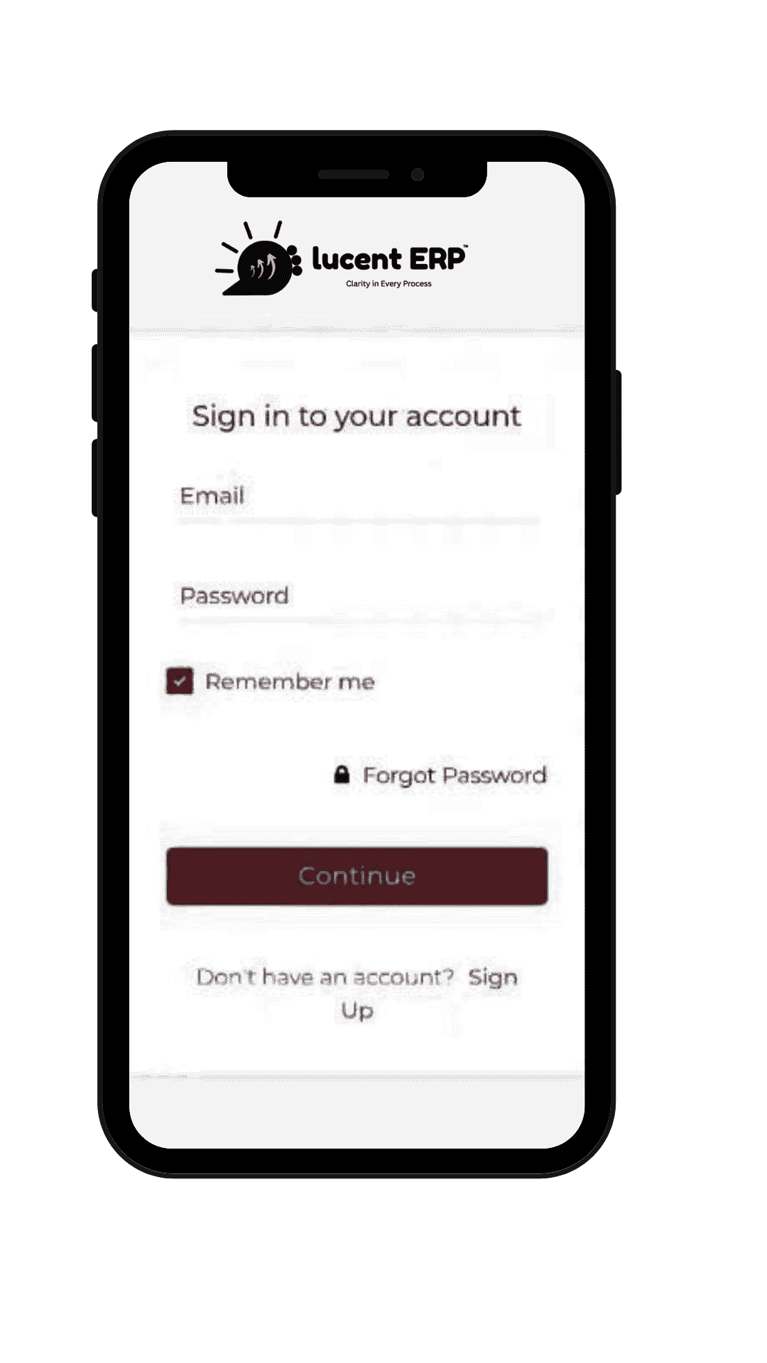 Lucent ERP Mobile app for iOS and Android Devices in 2025