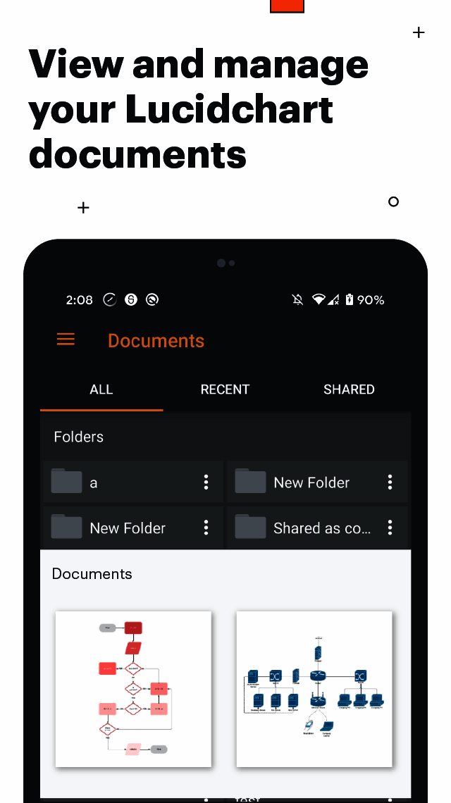 Lucidchart Mobile app for iOS and Android Devices in 2025