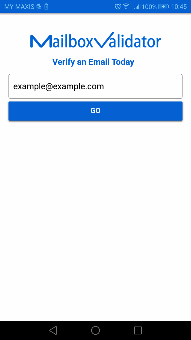 MailboxValidator Mobile app for iOS and Android Devices in 2025