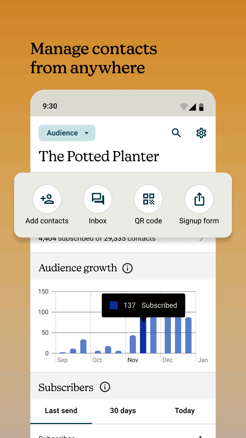 MailChimp Mobile app for iOS and Android Devices in 2025