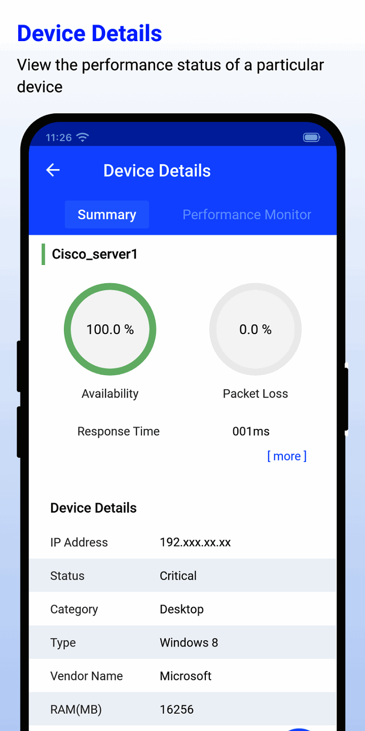Manageengine Opmanager Msp Mobile App For Ios And Android Devices In 2025