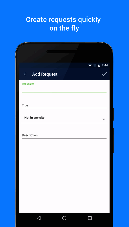 ManageEngine ServiceDesk Plus Mobile app for iOS and Android Devices in ...