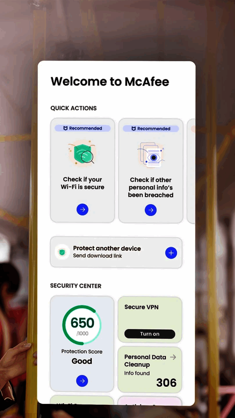 McAfee Mobile app for iOS and Android Devices in 2025