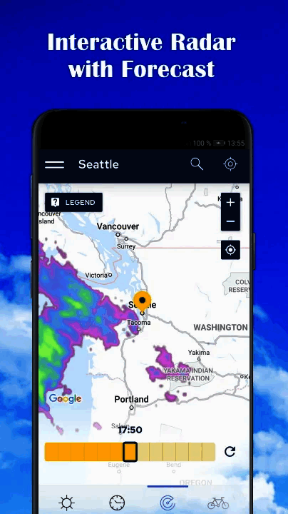 Meteosource Weather API Mobile app for iOS and Android Devices in 2025