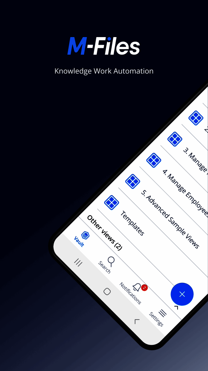 M-Files Mobile app for iOS and Android Devices in 2025