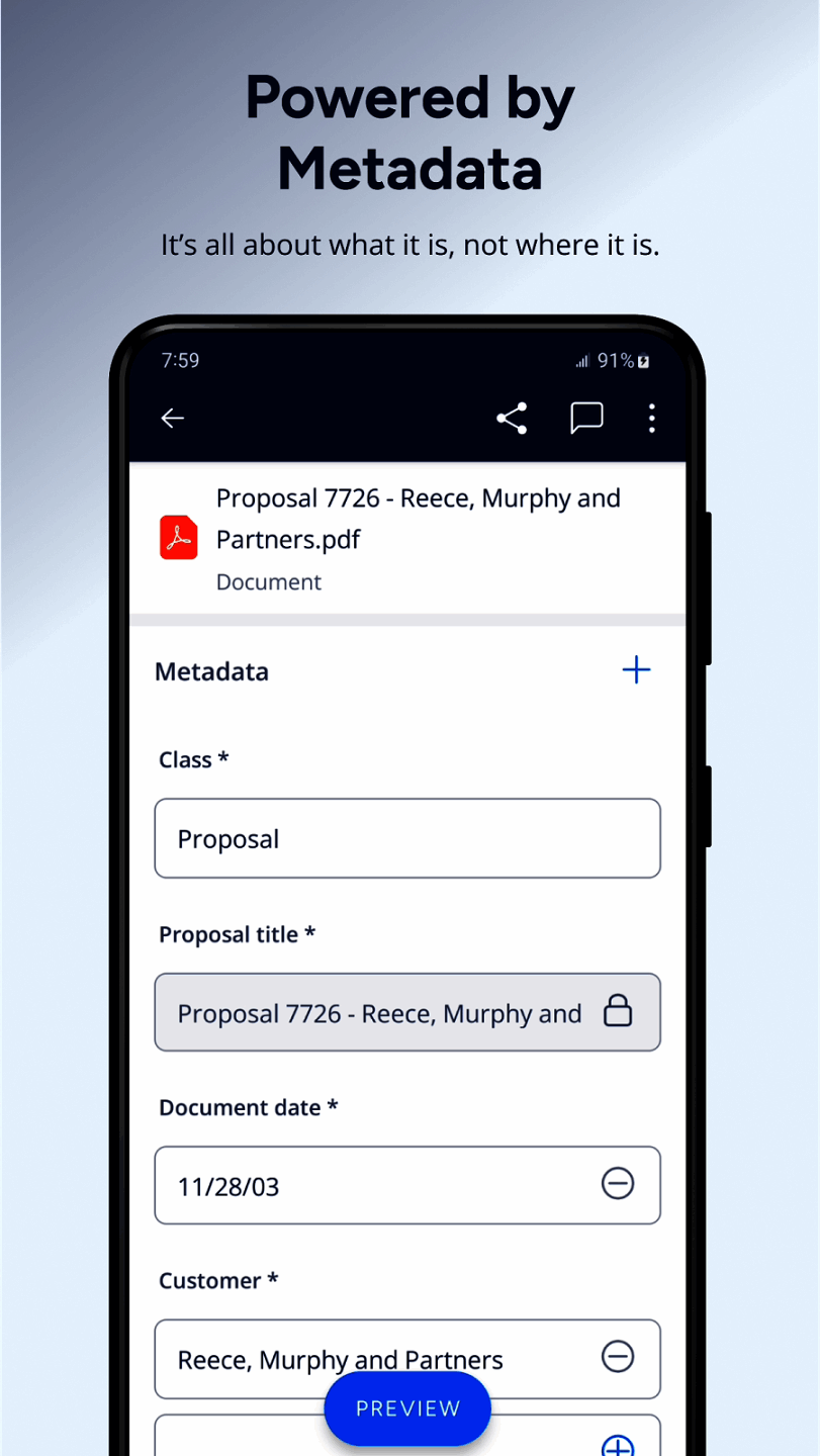 M-Files Mobile app for iOS and Android Devices in 2025