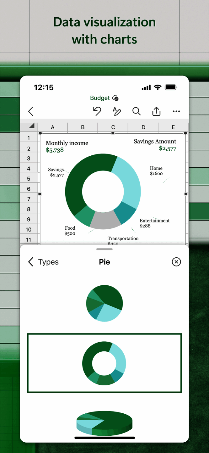 Microsoft Excel Mobile app for iOS and Android Devices in 2025