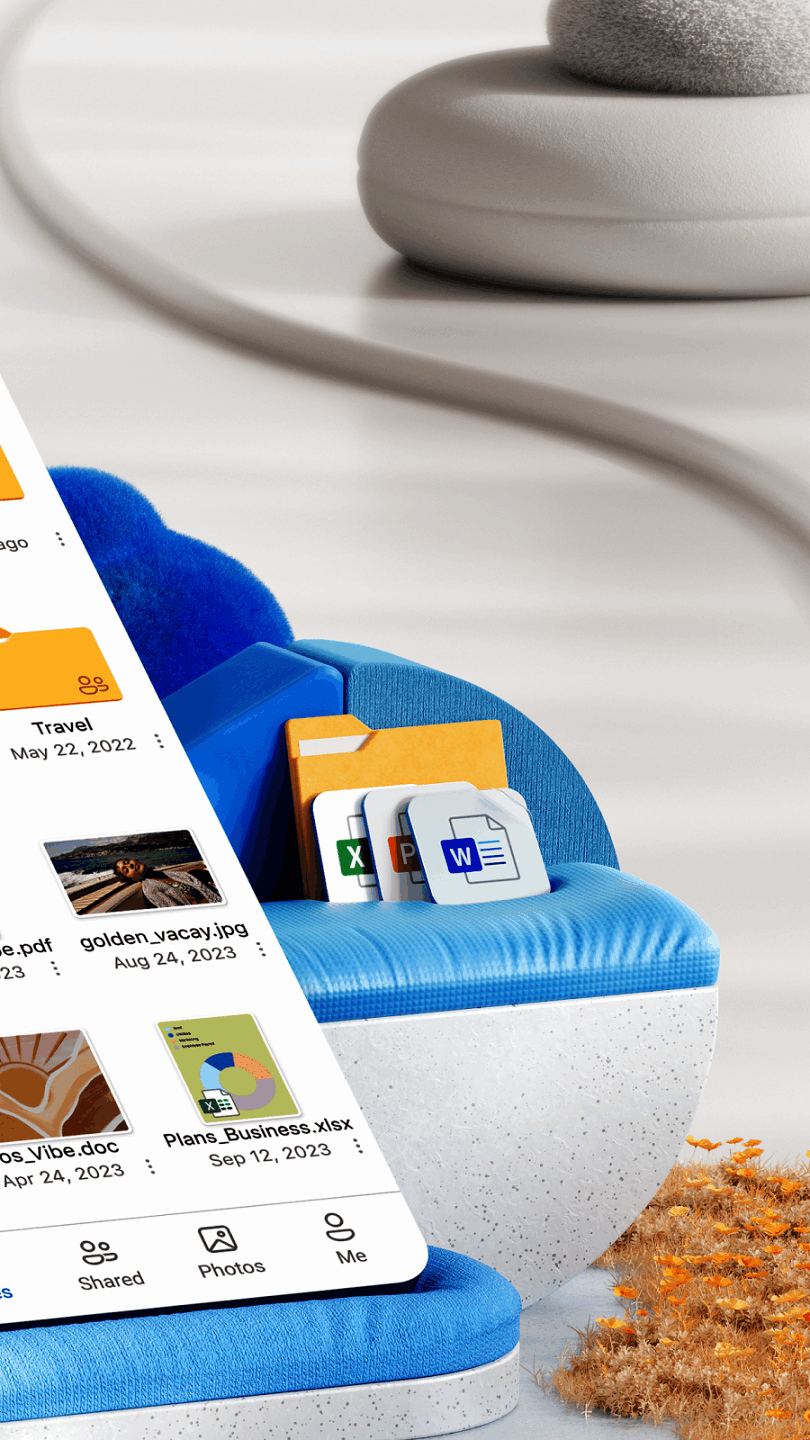 Microsoft OneDrive Mobile app for iOS and Android Devices in 2025