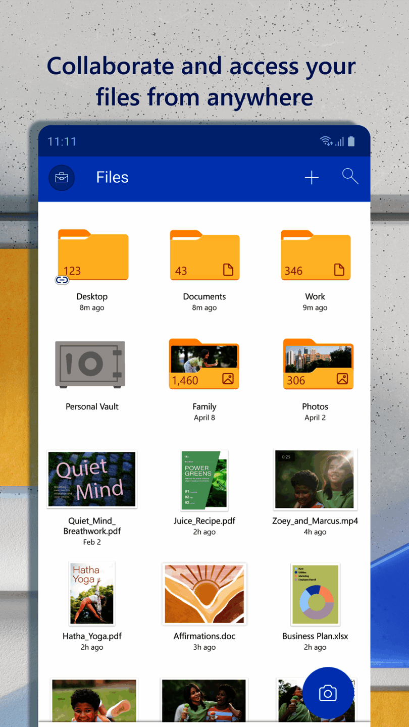 Microsoft OneDrive Mobile app for iOS and Android Devices in 2025