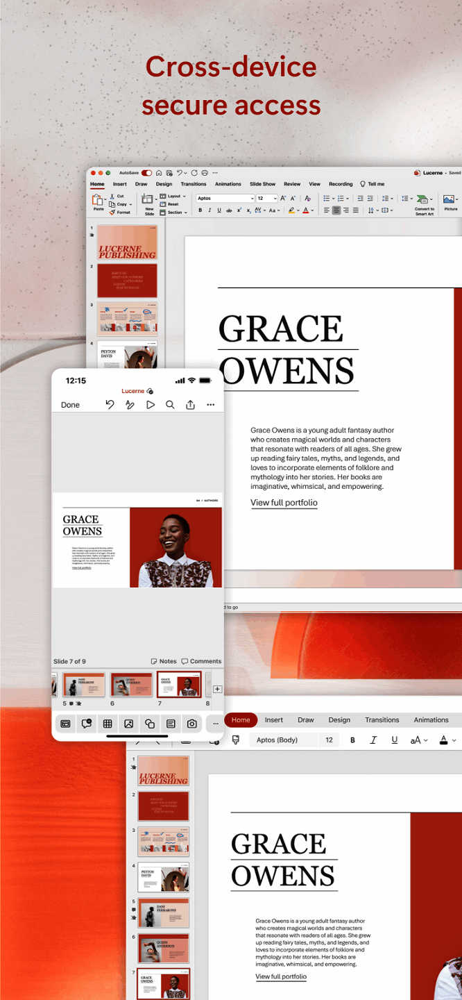 Microsoft PowerPoint Mobile app for iOS and Android Devices in 2025