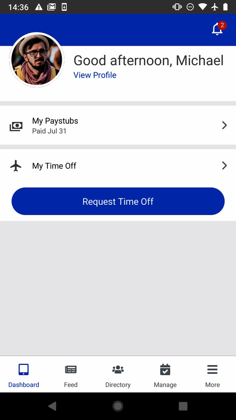 Namely Mobile app for iOS and Android Devices in 2025