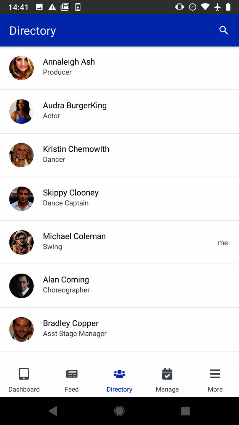 Namely Mobile app for iOS and Android Devices in 2025