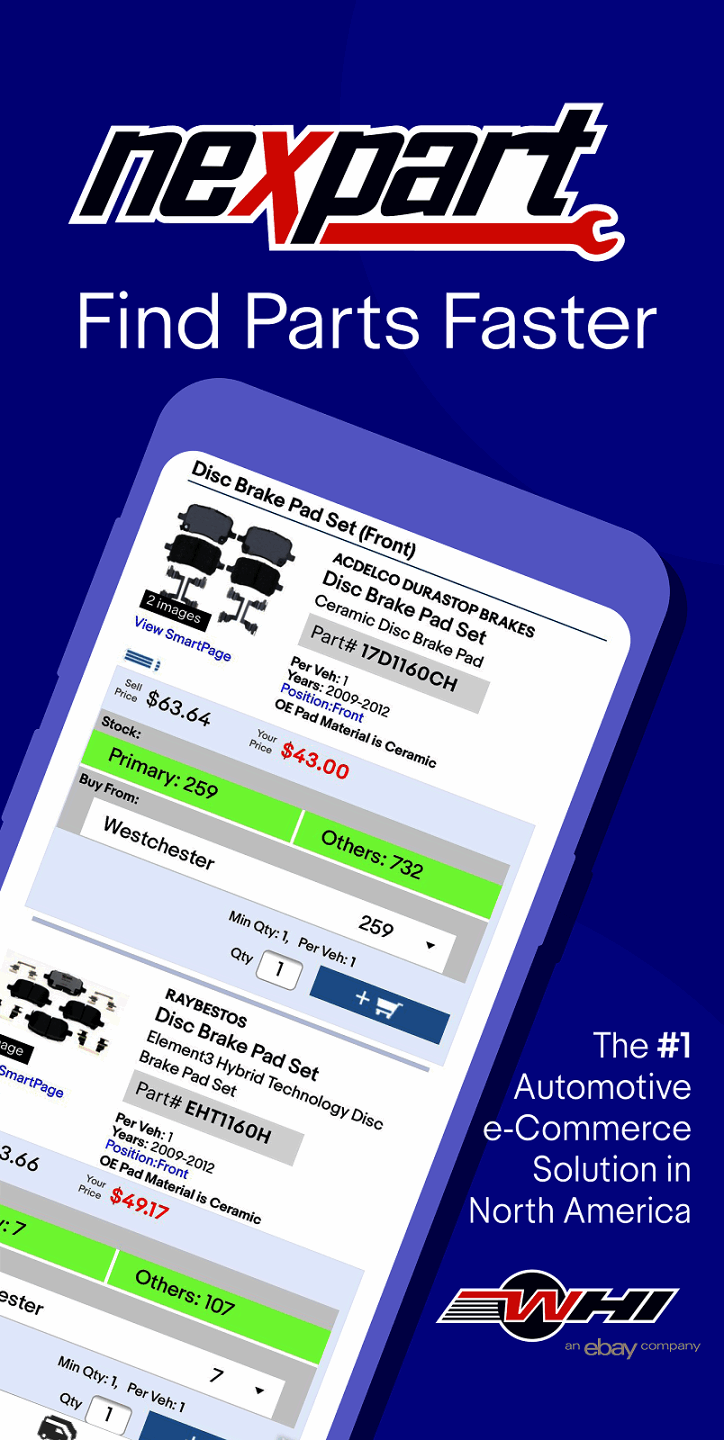 Nexpart Mobile app for iOS and Android Devices in 2025