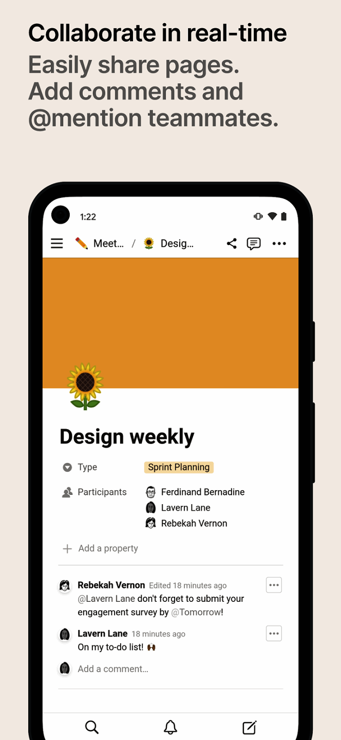 Notion Mobile app for iOS and Android Devices in 2025