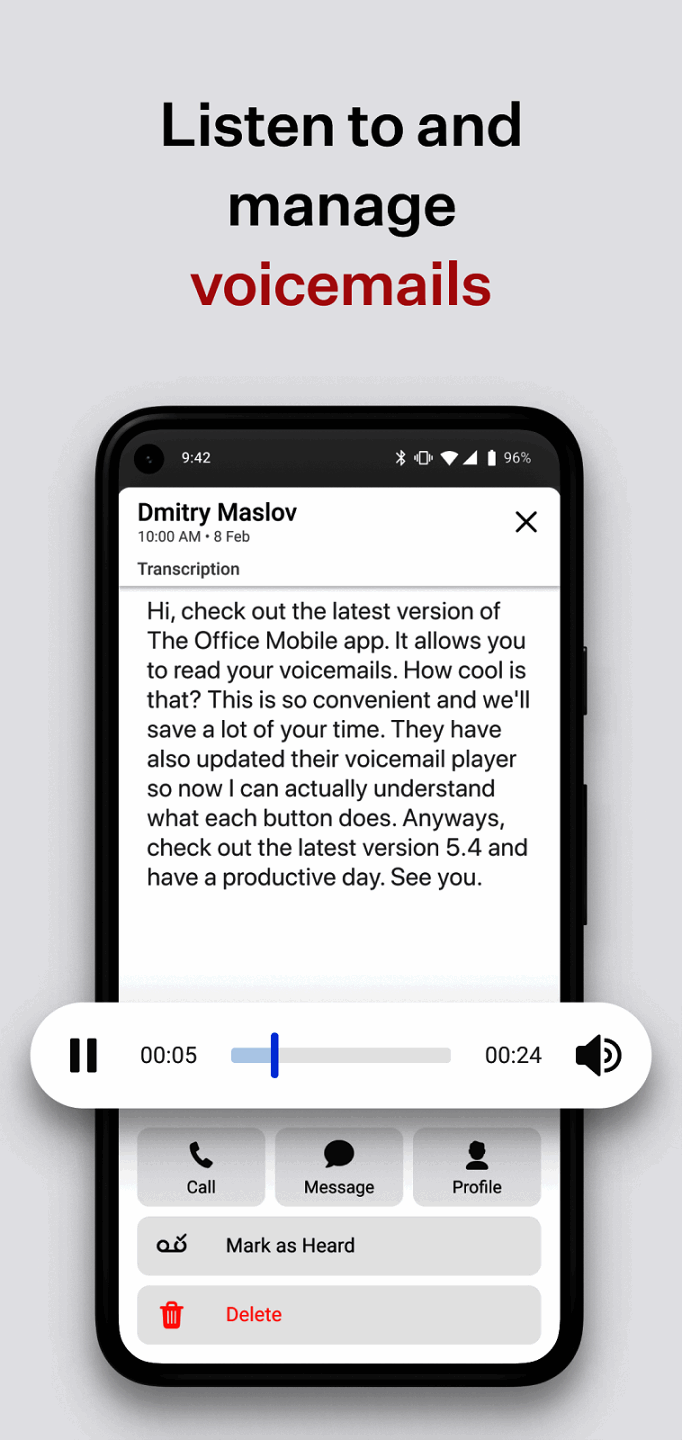 Ooma Mobile app for iOS and Android Devices in 2025
