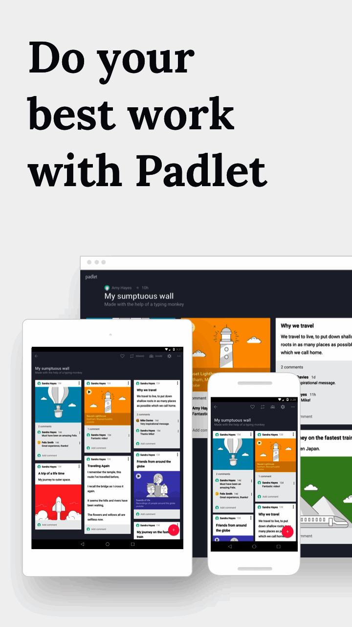 Padlet Mobile app for iOS and Android Devices in 2024
