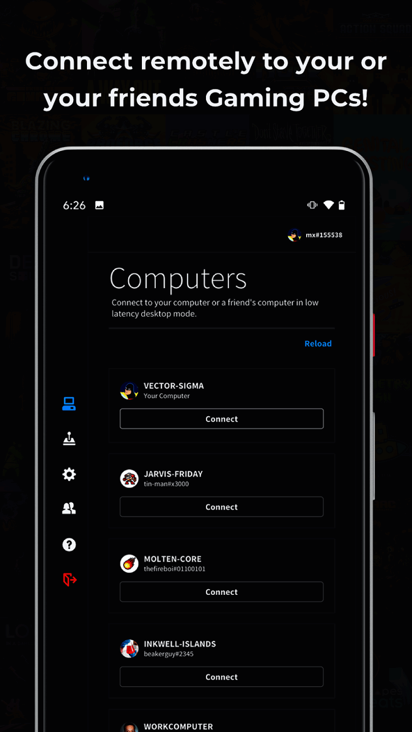 Parsec Mobile app for iOS and Android Devices in 2025