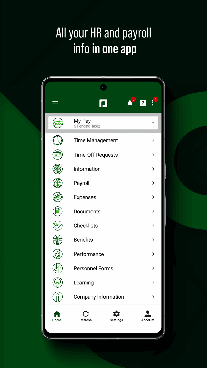 Paycom Mobile app for iOS and Android Devices in 2024