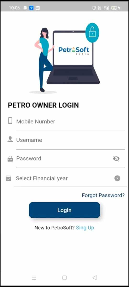 PetroSoft India Mobile app for iOS and Android Devices in 2024